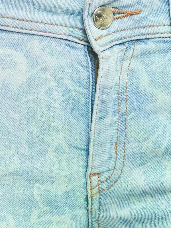 Just Cavalli Button-up Skinny Jeans