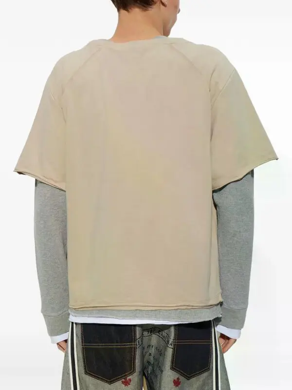 Dsquared2 Layered-effect Logo-patch T-shirt