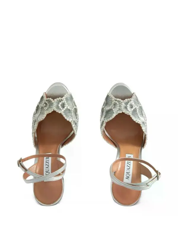 AQUAZZURA Ce Soir Sandals Plateau 130