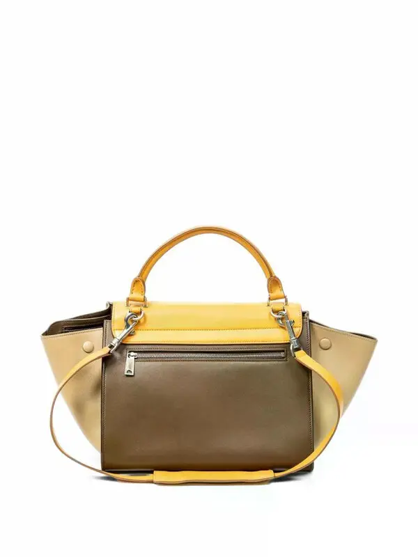 Celine Small Trapeze Tote Bag - Brown