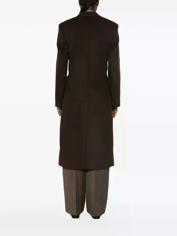 Stella McCartney Double-breasted Peaked-lapel Coat