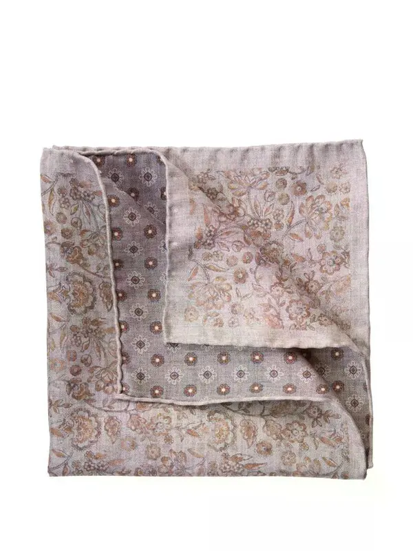 ELIZABETTA Pascal Double-sided Pocket Square
