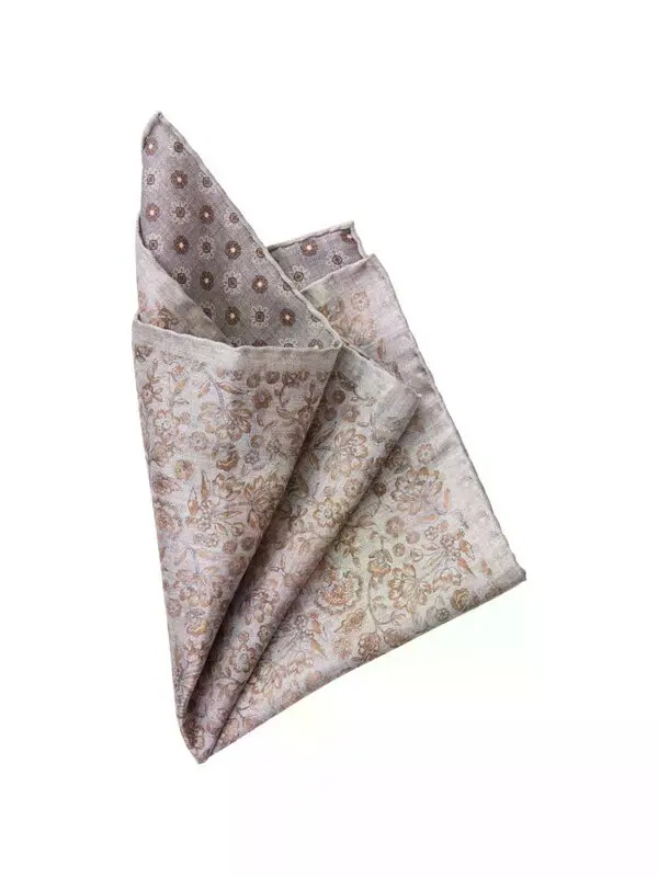 ELIZABETTA Pascal Double-sided Pocket Square