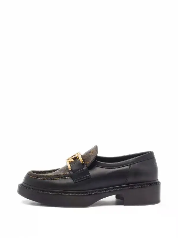 LOUIS VUITTON Academy Monogram Loafers