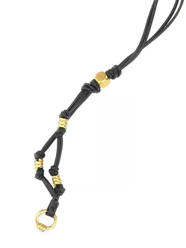 GIANNI CHIARINI Waterfall Knot-detail Keychain