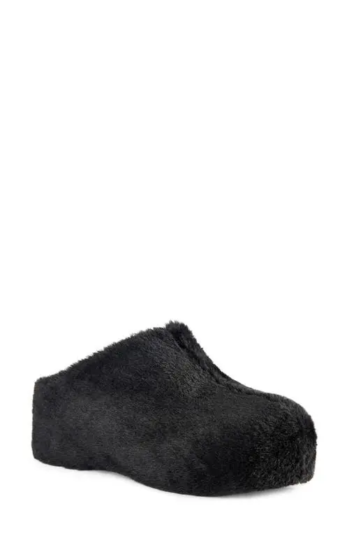 AZALEA WANG Darwin Faux Fur Clog