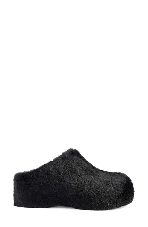AZALEA WANG Darwin Faux Fur Clog