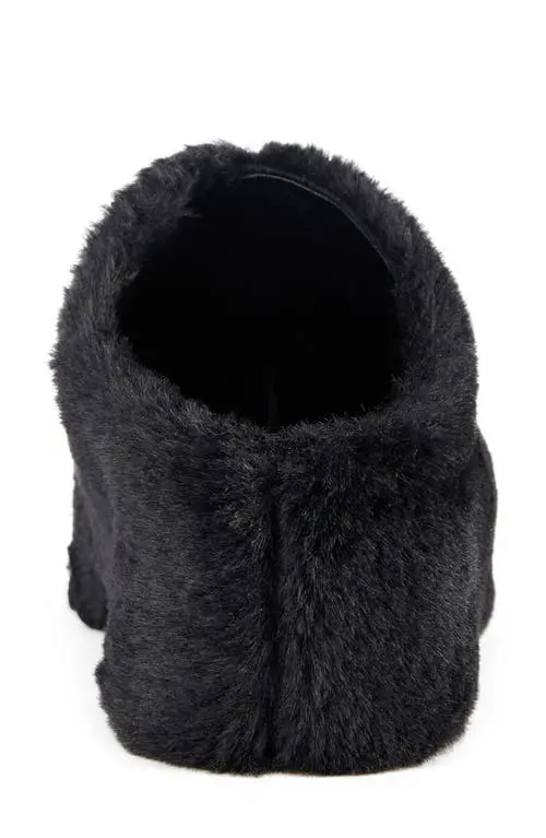 AZALEA WANG Darwin Faux Fur Clog