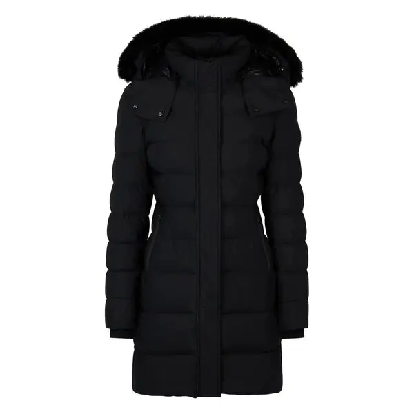 Moose Knuckles Coats Single Breasted Coats - Black