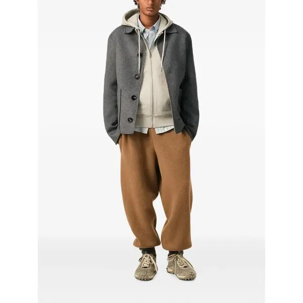 AMI Paris Grey Jackets Shirt Jackets - Gray