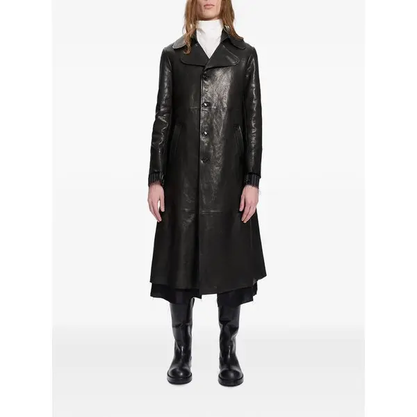 ANN DEMEULEMEESTER Coats Leather Coats