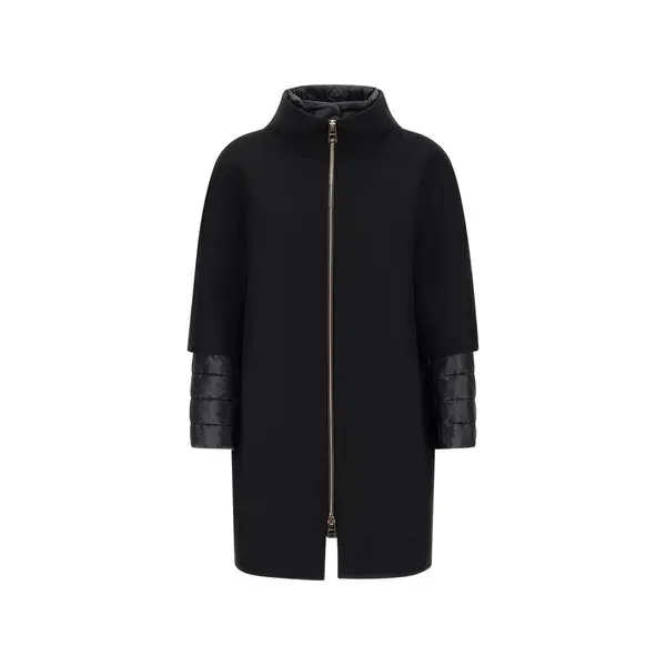 Herno Coats Oversized Coats - Black