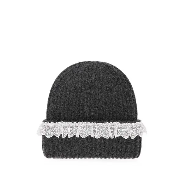 GANNI Grey Hats