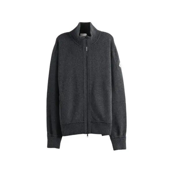 Moncler Grey Sweaters & Knitwear Cardigans