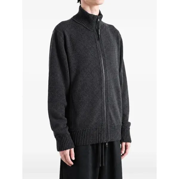 Moncler Grey Sweaters & Knitwear Cardigans