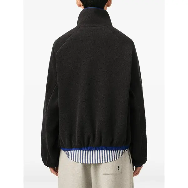 AMI Paris Grey Sweaters & Knitwear Sweatshirts