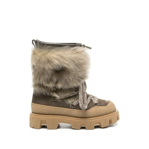 Moncler Green Shoes - Brown