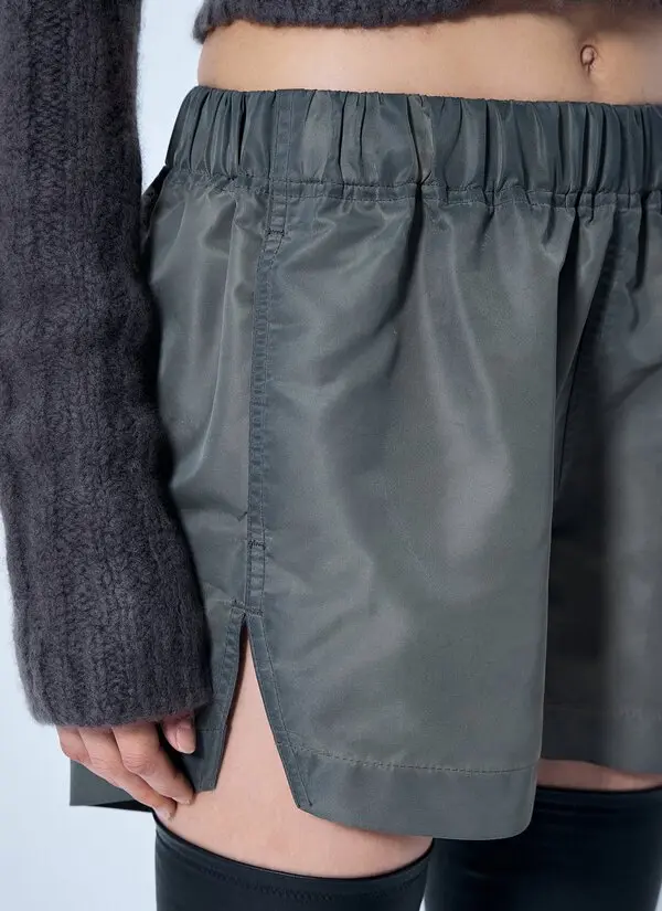 Rick Owens Elasticated Waist Shorts - Gray