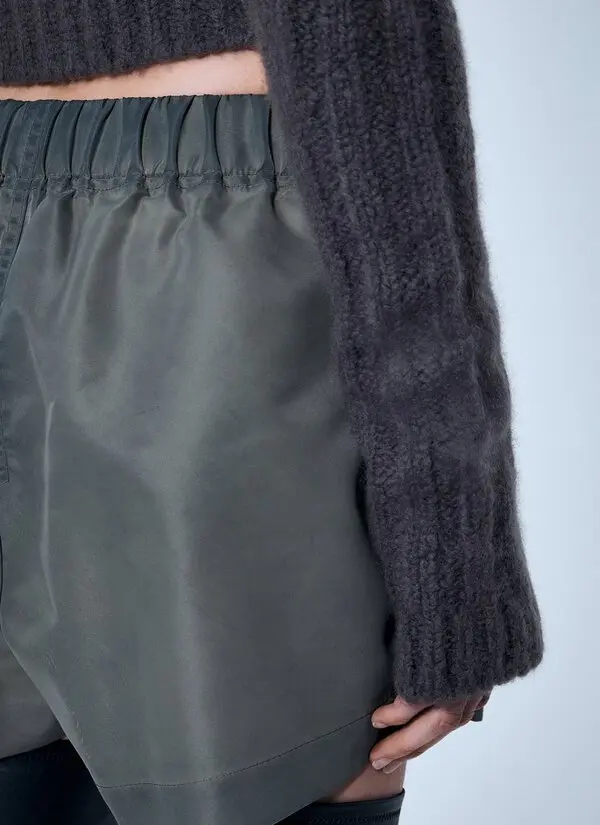 Rick Owens Elasticated Waist Shorts - Gray