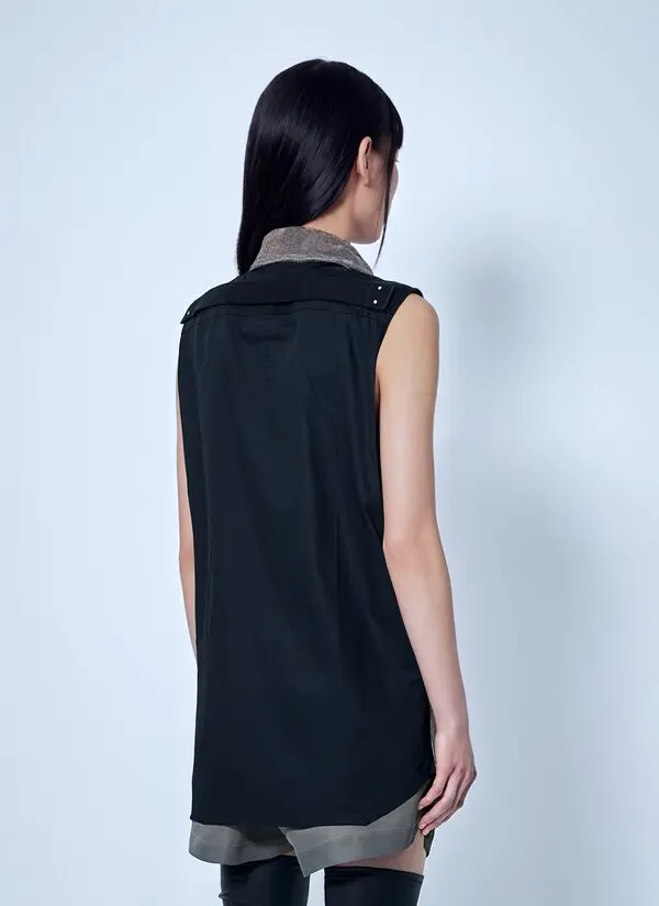 Rick Owens Throat Latch Short Sleeves Shirt