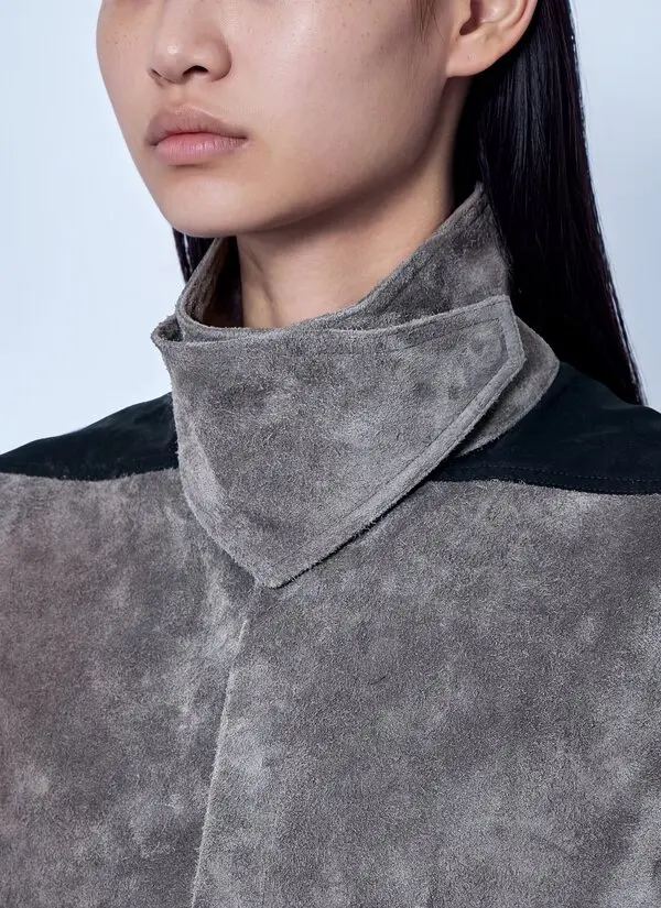 Rick Owens Throat Latch Short Sleeves Shirt