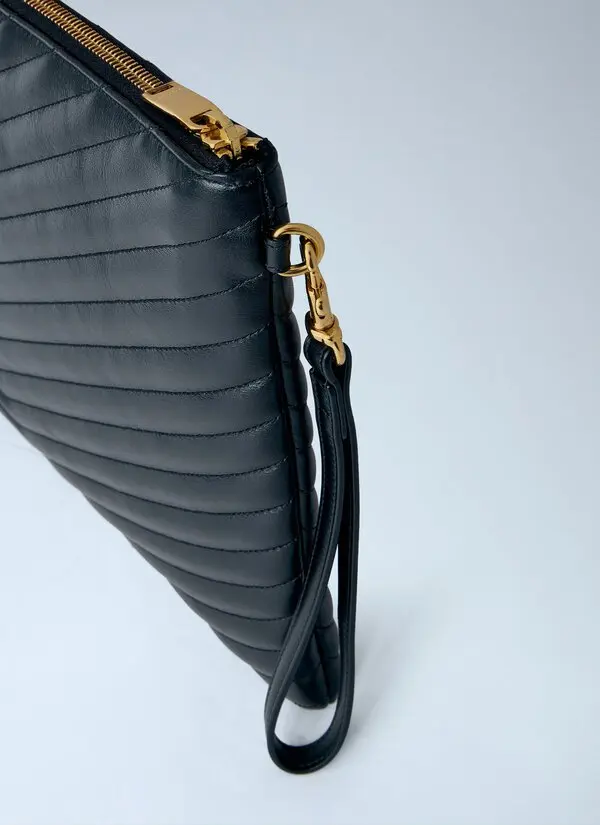 Saint Laurent Cassandre Matelassé Document Holder