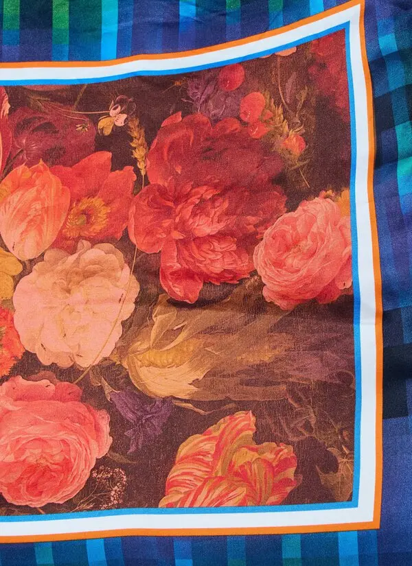 Dries Van Noten Floral Panel Shoulder Bag