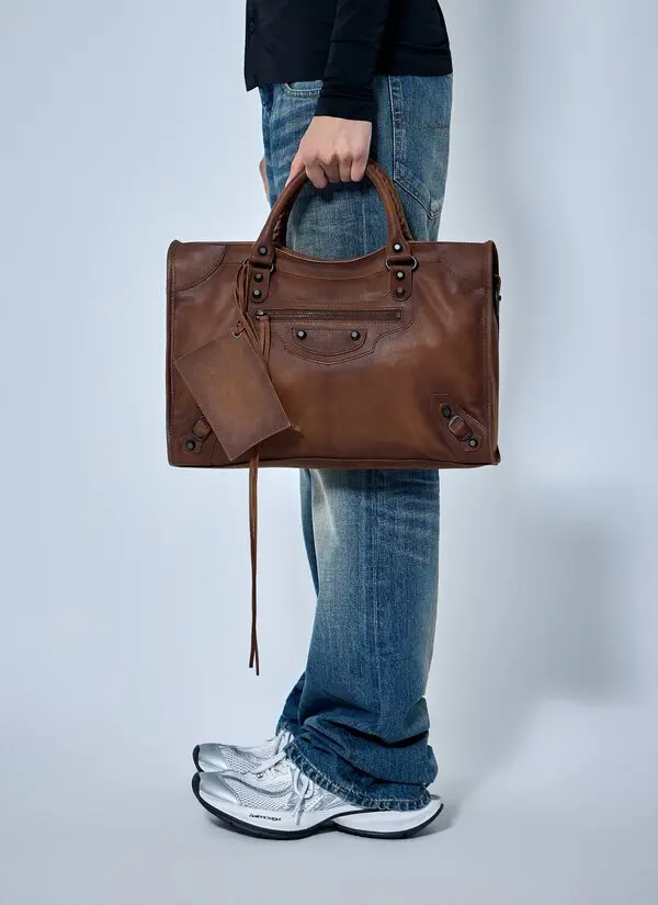 Balenciaga Le City Bag Medium - Brown