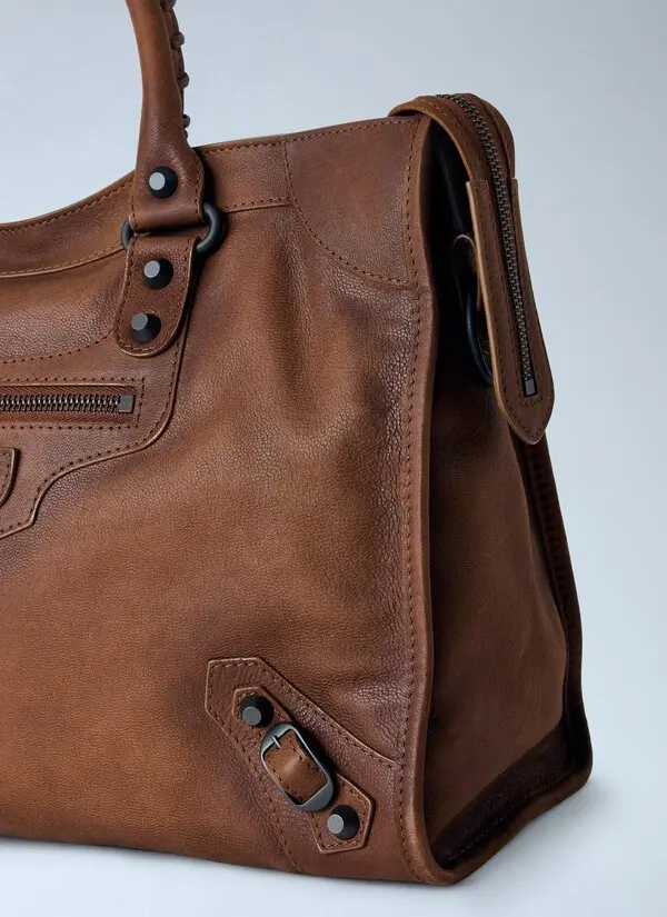 Balenciaga Le City Bag Medium - Brown