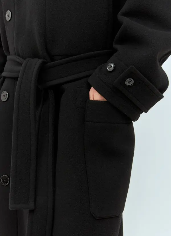LEMAIRE Wrap Wool Coat