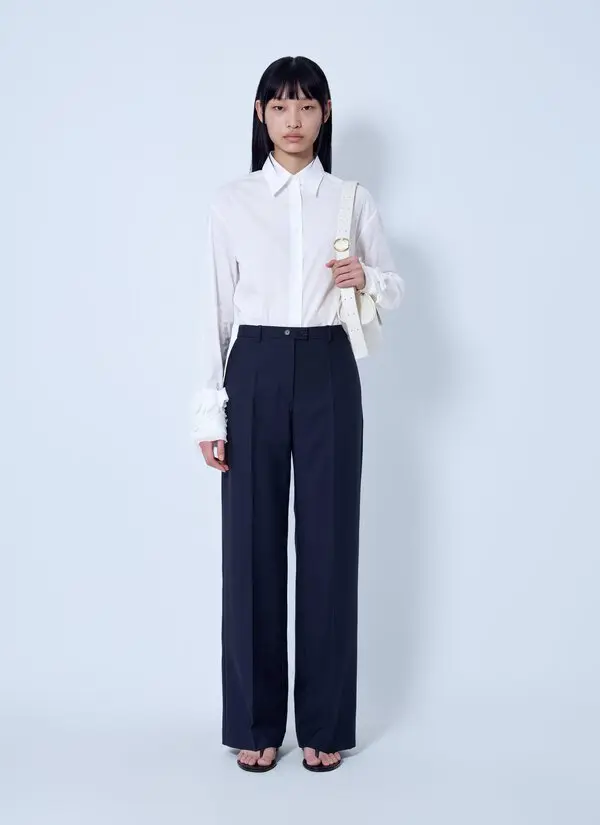 JIL SANDER Wide-leg Tailored Trousers