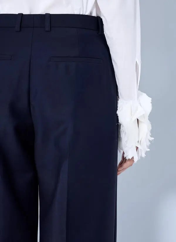 JIL SANDER Wide-leg Tailored Trousers