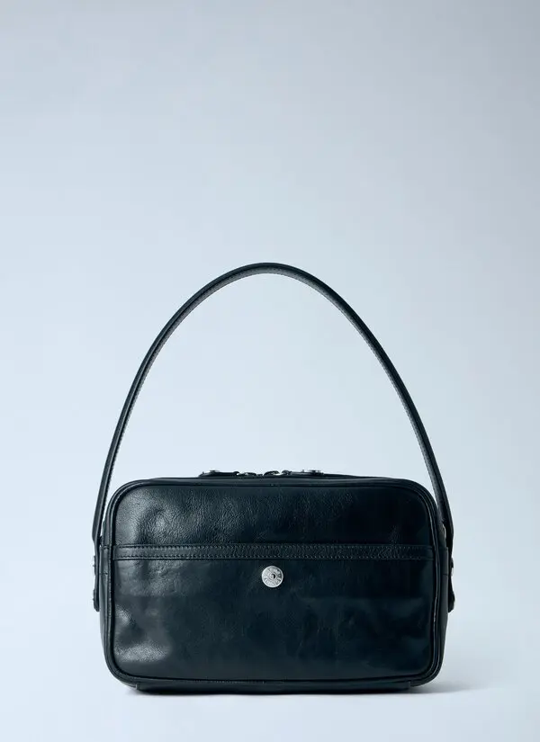 Acne Studios Camero Party Belts Shoulder Bag - Black