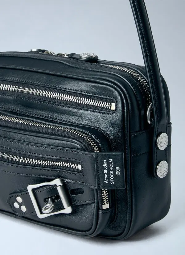 Acne Studios Camero Party Belts Shoulder Bag - Black