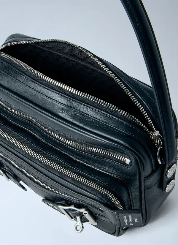 Acne Studios Camero Party Belts Shoulder Bag - Black