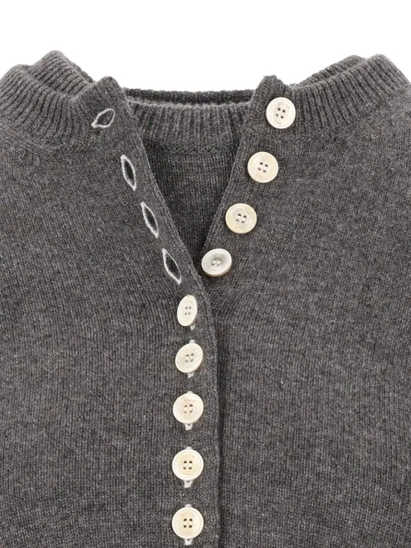 Celine Twin-set With Heritage Cashmere Cardigan