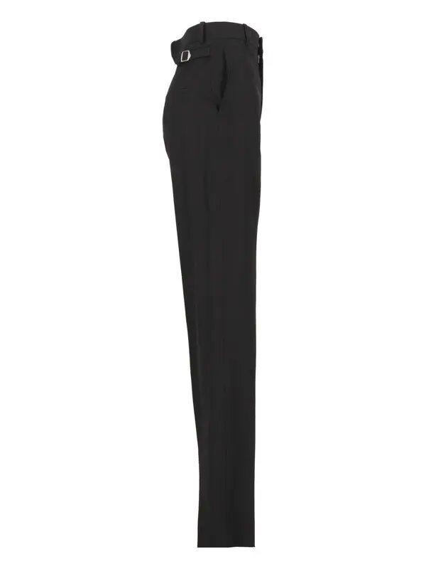 Bottega Veneta Grain De Poudre Wool Trousers