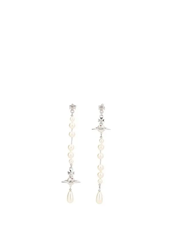 VIVIENNE WESTWOOD Broken Pearl Earrings
