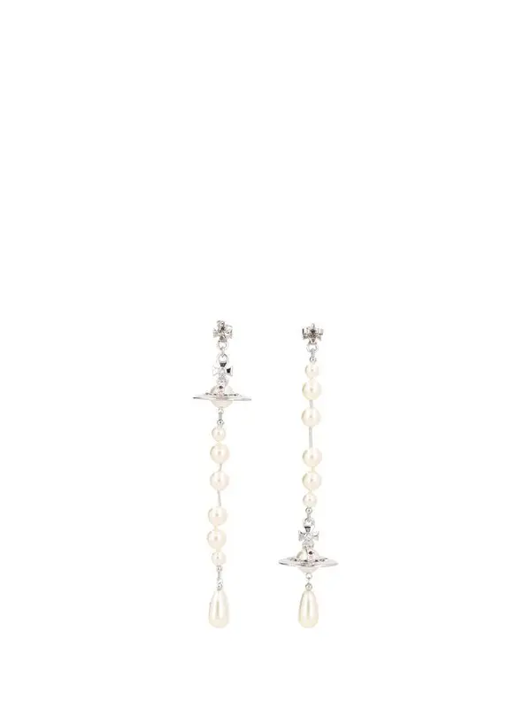 VIVIENNE WESTWOOD Broken Pearl Earrings