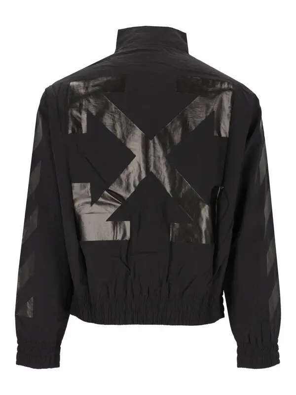 Off-White Glossy Arrow Sports Jacket