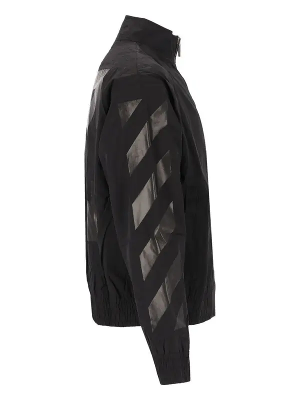 Off-White Glossy Arrow Sports Jacket