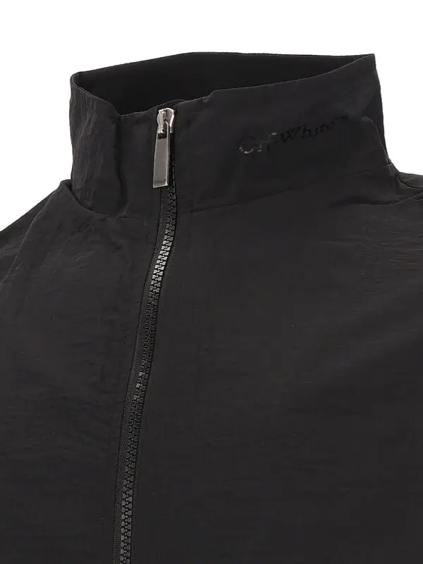 Off-White Glossy Arrow Sports Jacket