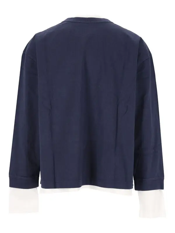Acne Studios Layered Logo Sweatshirt