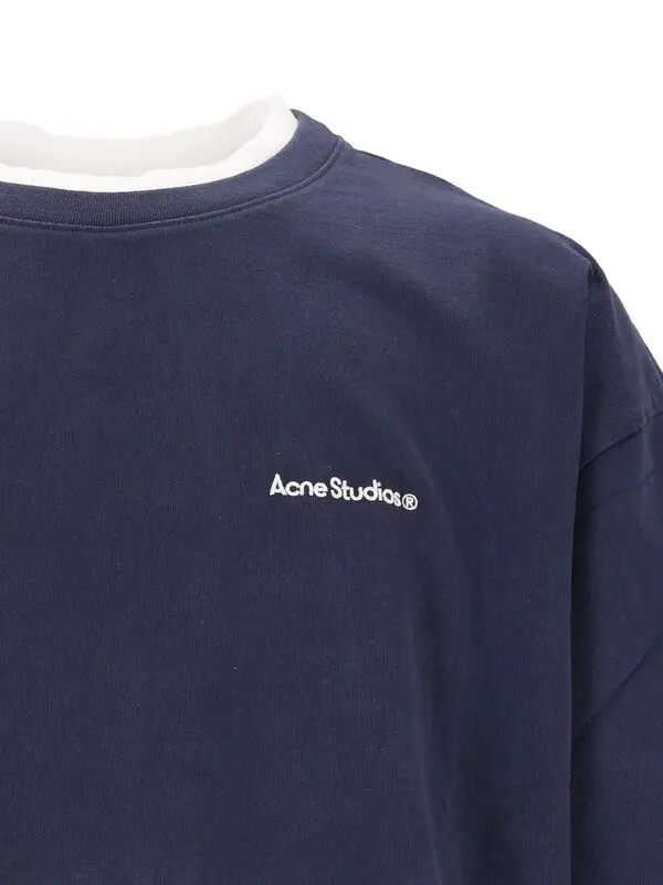 Acne Studios Layered Logo Sweatshirt