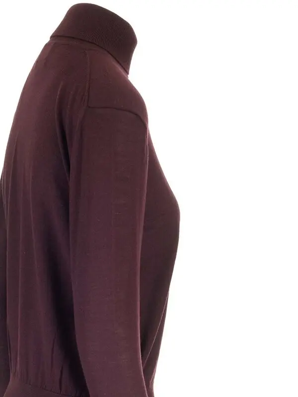 FORTE_FORTE Superfine Merinos Turtleneck Sweater - Multicolor