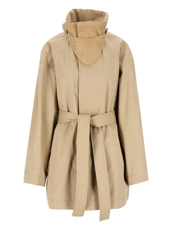 Bottega Veneta Short Trench Coat