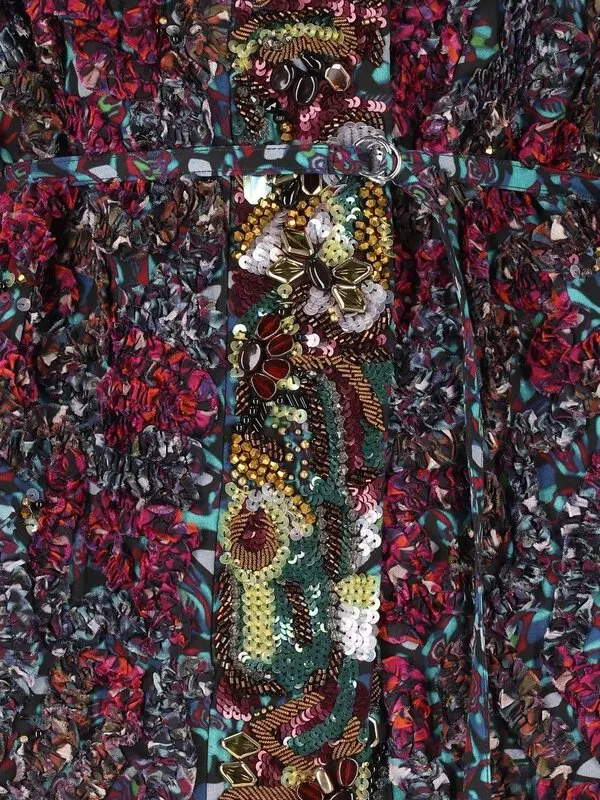 Dries Van Noten Embroidered Coat