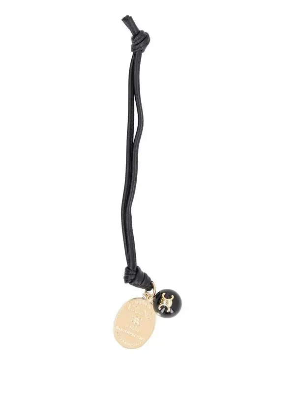 Celine Maison Medallion Charm - Black