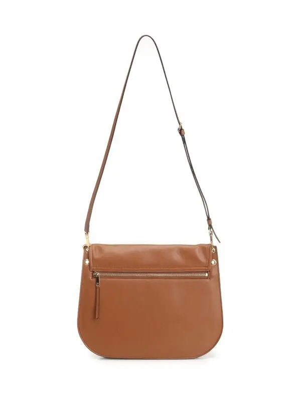 Celine Besace Leather Bag - Brown
