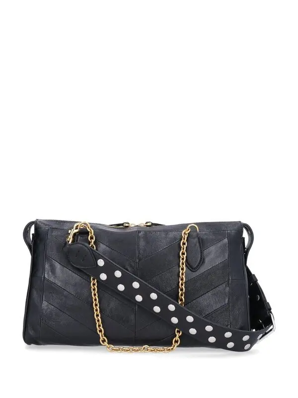 Valentino Garavani Panthea Bag In Chevron-patterned Nappa Leather